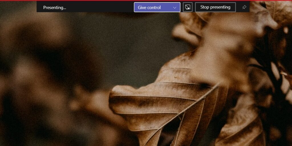 Microsoft Teams: Give control and request control during a meeting