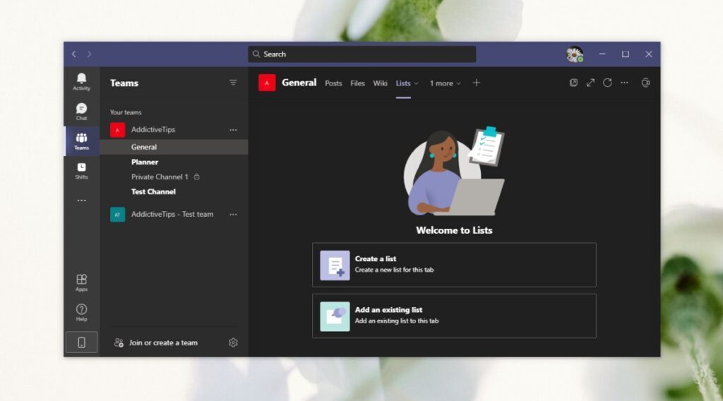 How to set up and use Microsoft Teams lists