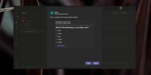 How to use the Microsoft Teams survey tools