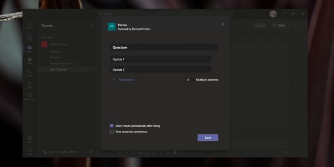 How to use the Microsoft Teams survey tools