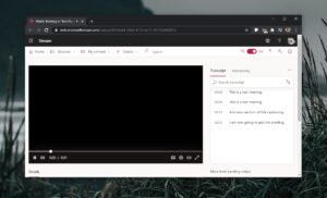 How to autogenerate a Microsoft Teams transcription for a meeting