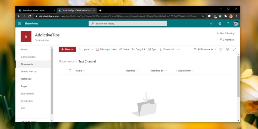 How to upload files to Microsoft Teams