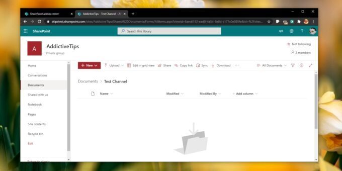 How to upload files to Microsoft Teams
