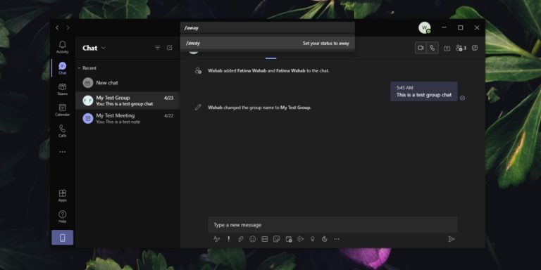 How to use Microsoft Teams commands