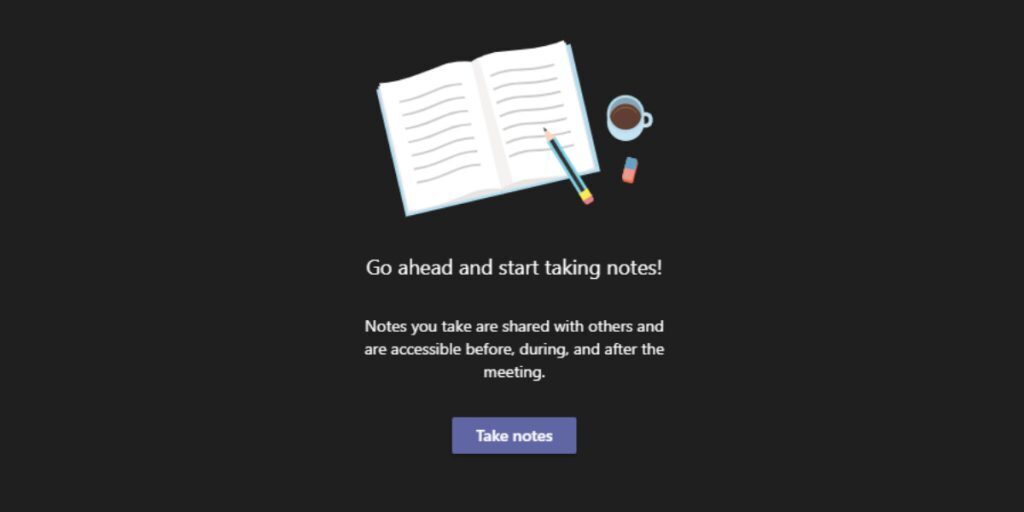How to create Microsoft Teams meeting notes