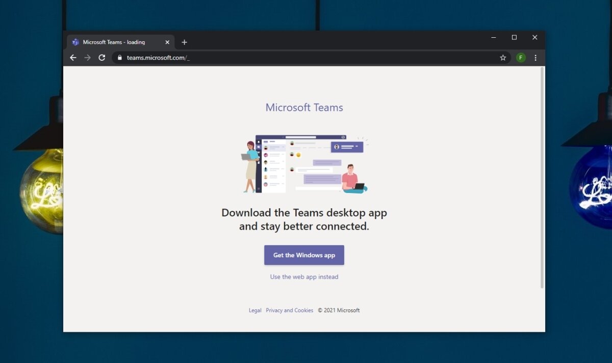 How to use the Microsoft Teams web app