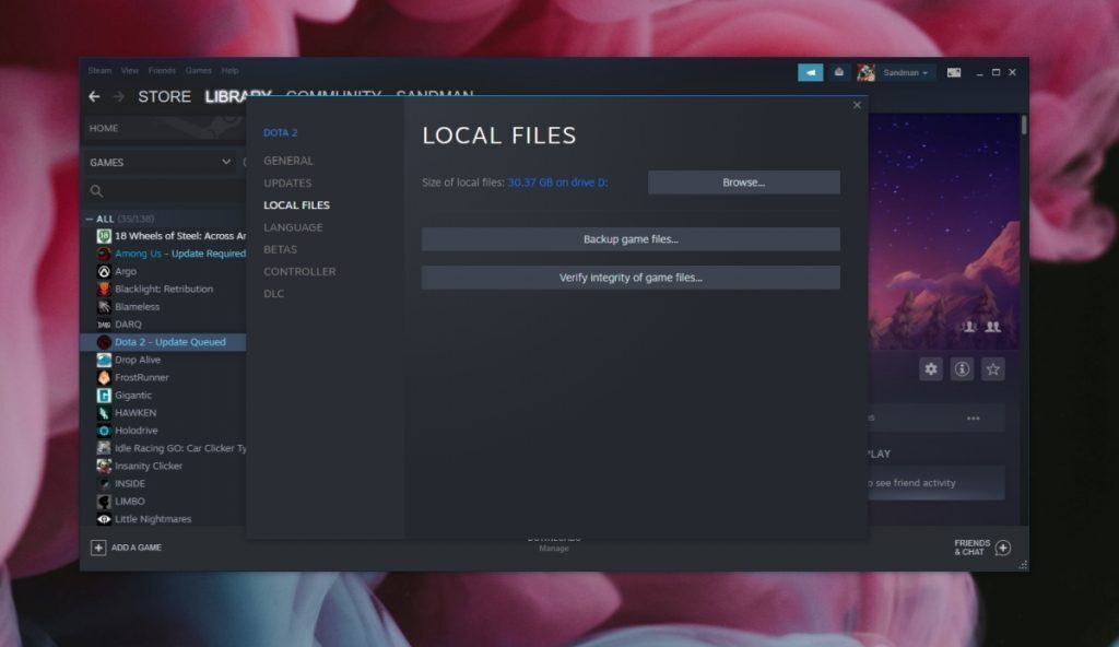 Steam Disk Write Error on DOTA 2 on Windows 10 (SOLVED)