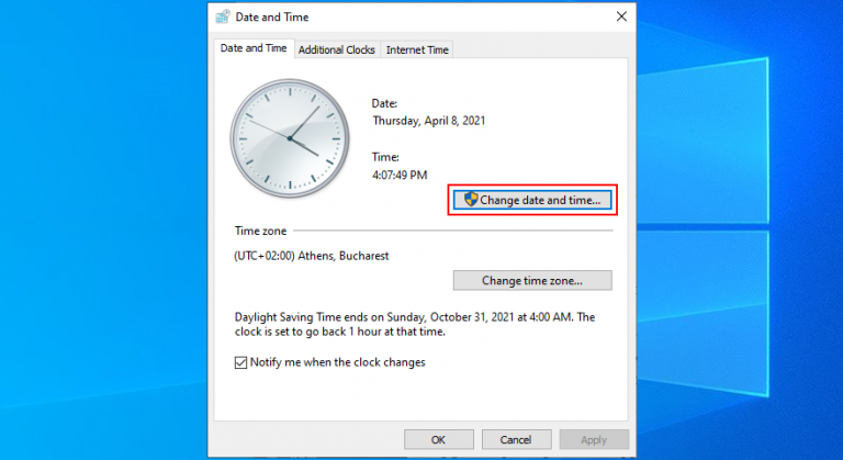 How to Change Time in Windows 10 - Set Time and Date (Tutorial)