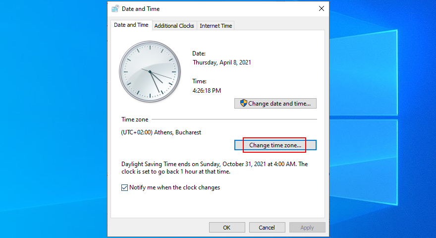 How to Change Time in Windows 10 - Set Time and Date (Tutorial)