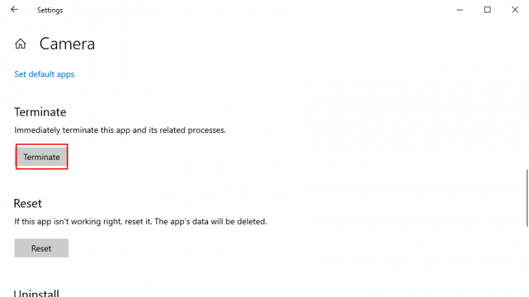 How to Fix Error 0xa00f4244 NoCamerasAreAttached on Windows 10