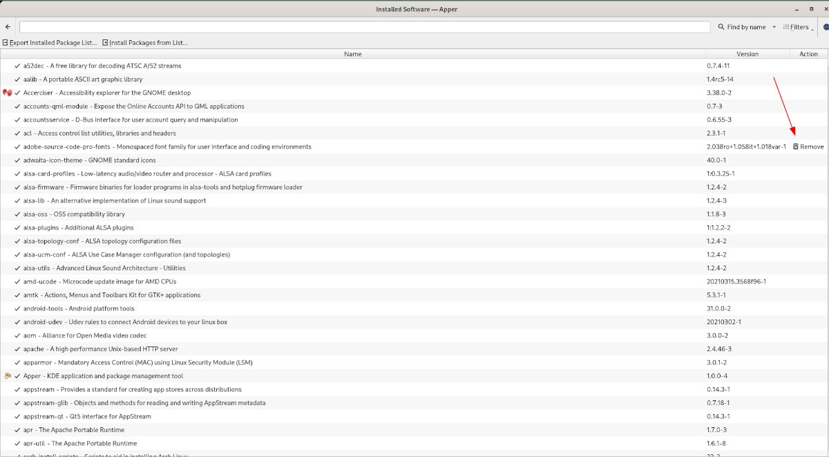 How to install and use KDE Apper on Linux