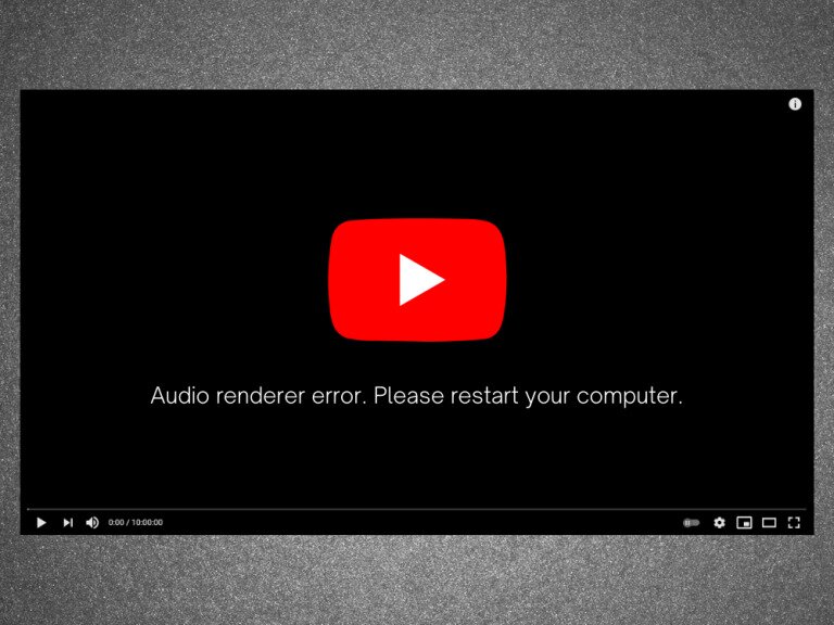 (FIXED) Audio Renderer Error: Please Restart Your Computer
