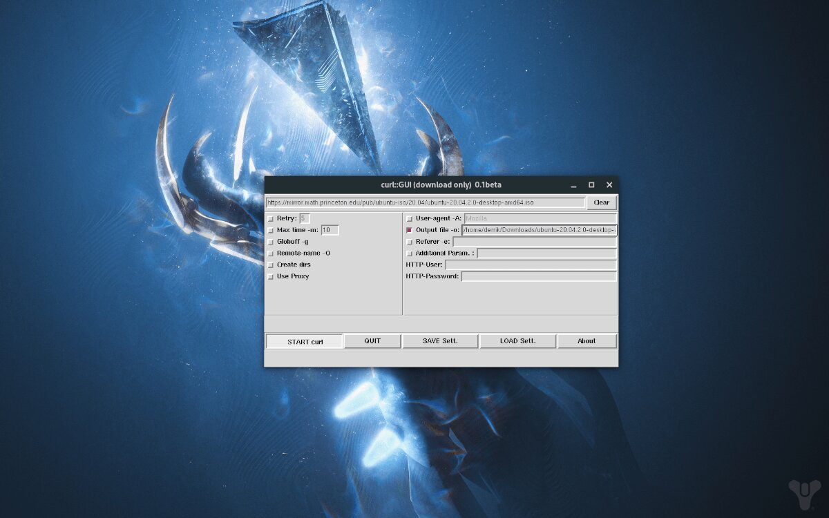 How to download files on Linux with Curl
