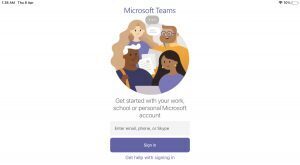 How to install and use the Microsoft Teams iPad app