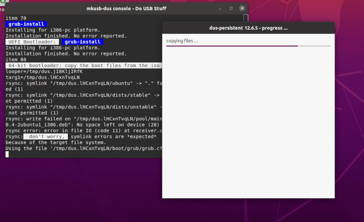 How to set up a persistent Ubuntu USB