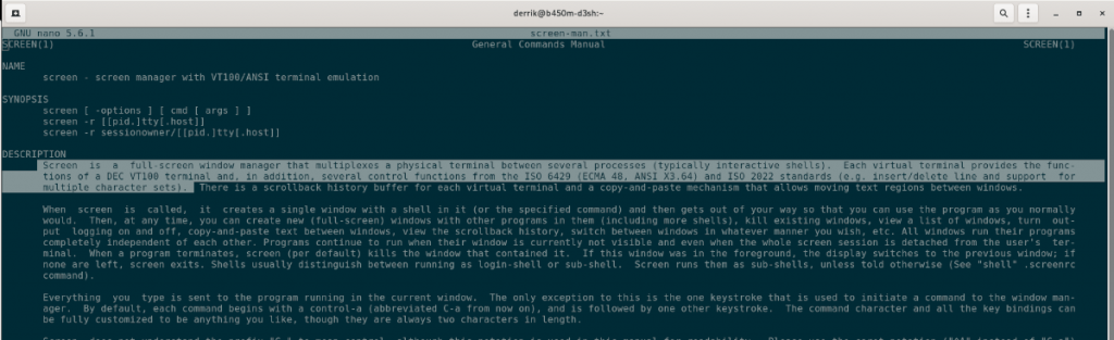 How to use the Nano text editor on Linux