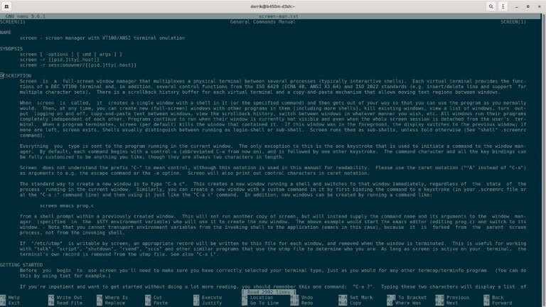 How to use the Nano text editor on Linux