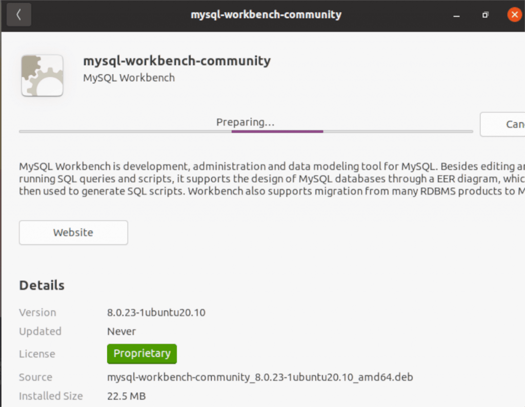 How to install MySQL Workbench on Ubuntu