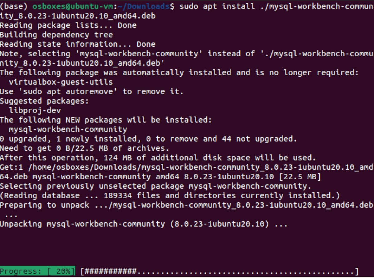How to install MySQL Workbench on Ubuntu
