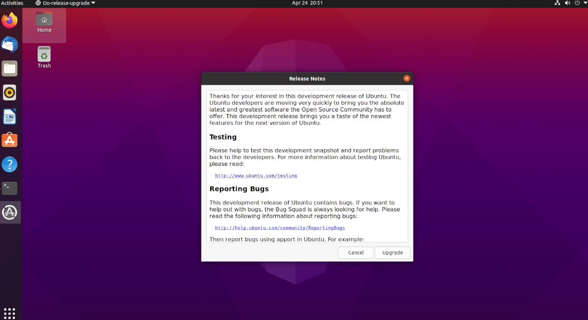 How to upgrade to Ubuntu 21.04