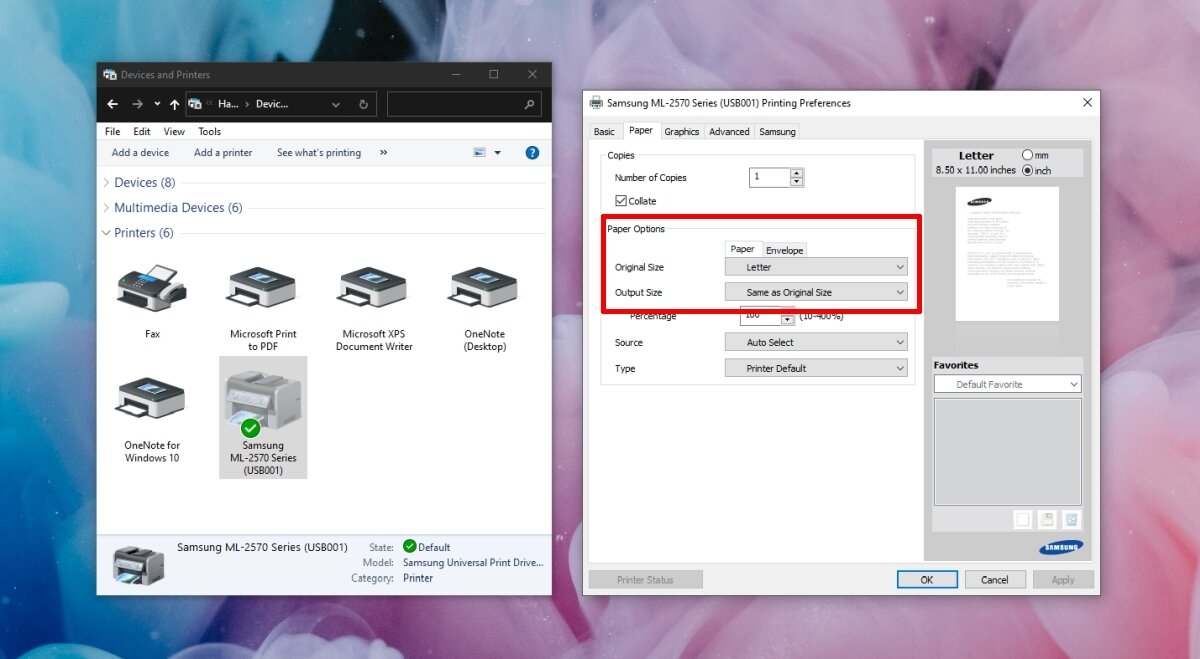 (SOLVED) Printer Only Printing Half Page on Windows 10