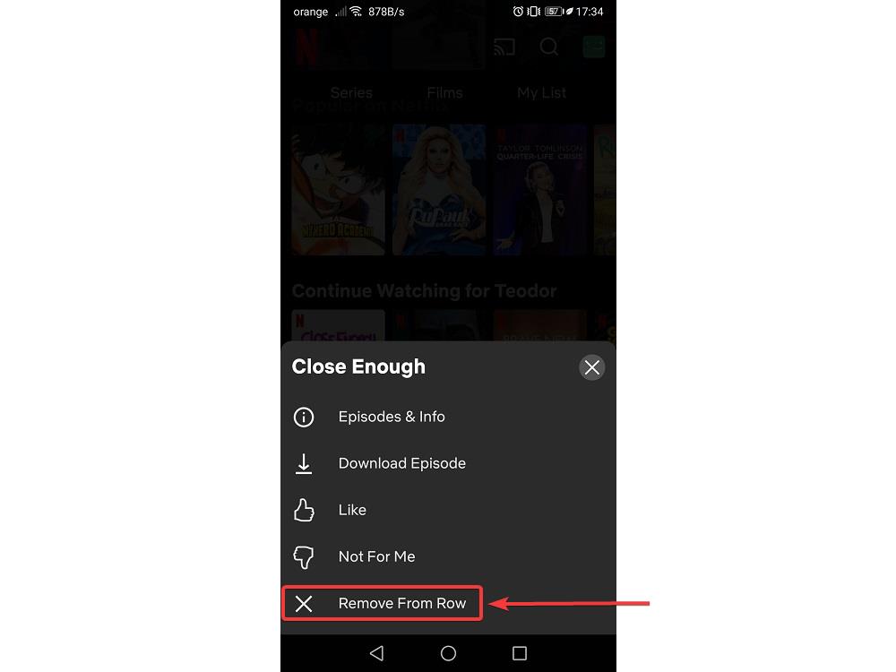 How to Remove "Continue Watching" on Netflix