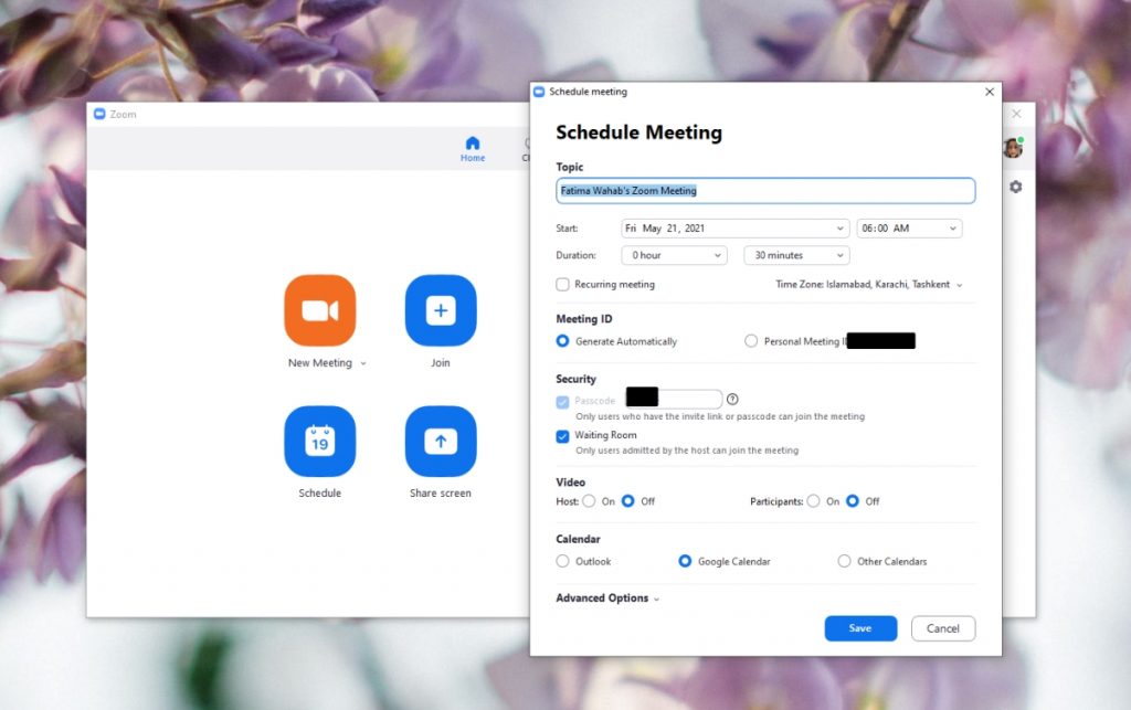 Zoom Schedule A Meeting And Send Invites Zoom Schedule A Meeting And Send Invites