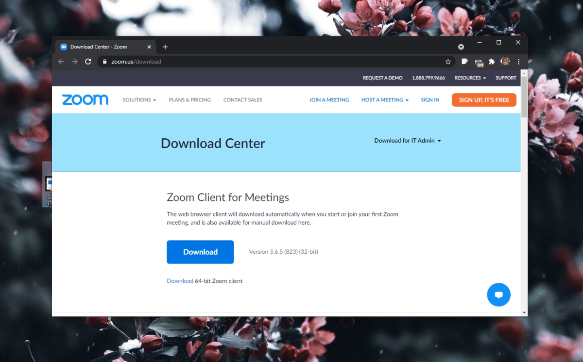 How to install the Zoom meeting app