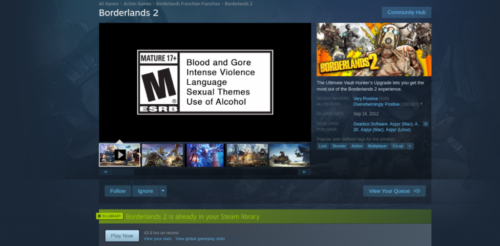 How to play Borderlands 2 on Linux
