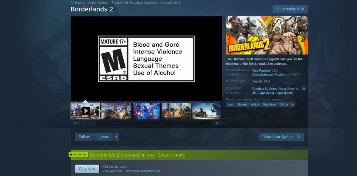 How to play Borderlands 2 on Linux