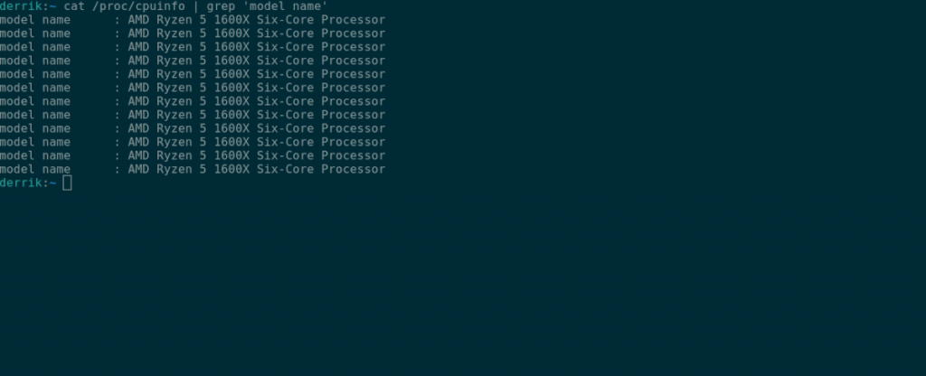 How to check your CPU in Linux