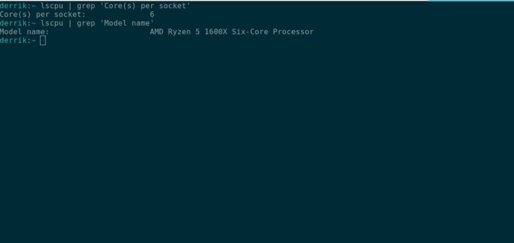 How to check your CPU in Linux