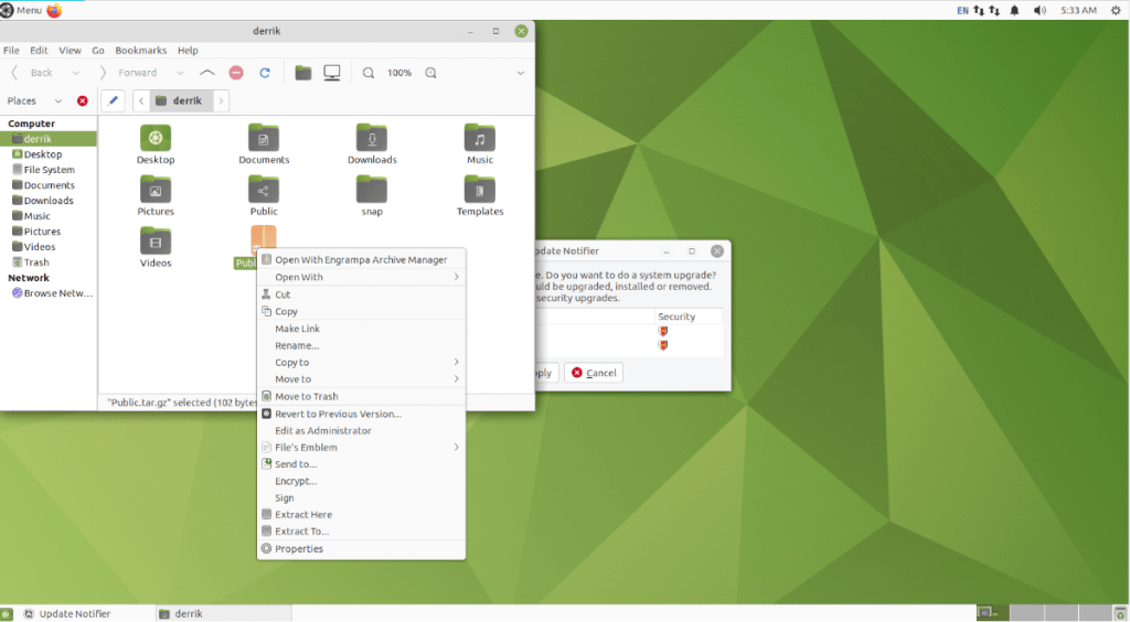 How to unzip TarGZ files in Linux