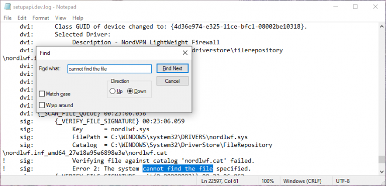 Fixed The System Cannot Find The File Specified Error