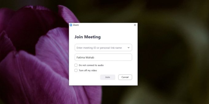 How to join a Zoom meeting: login with password