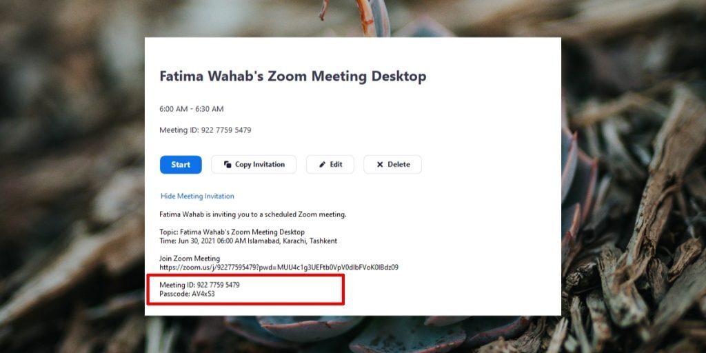 How to use a Zoom meeting code to join a meeting