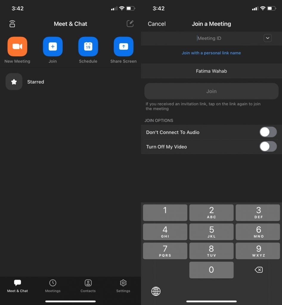 How to use a Zoom meeting code to join a meeting