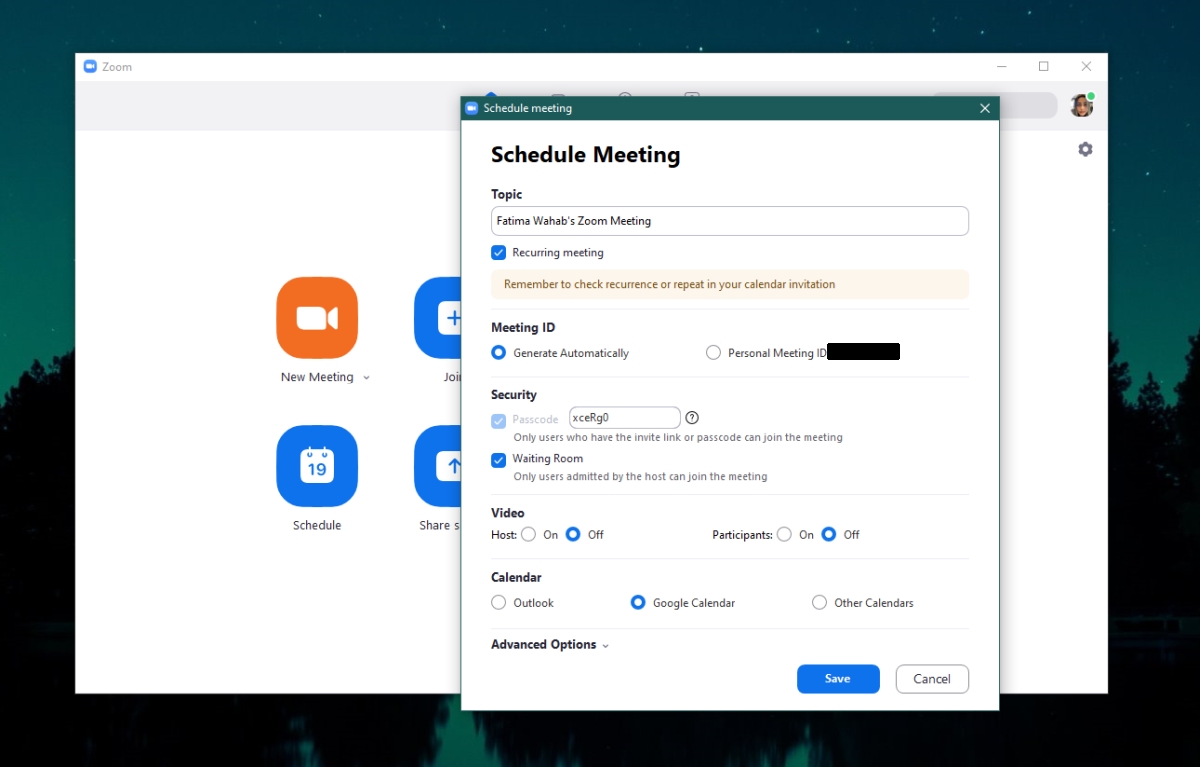 Zoom Recurring Meeting How To Set It Up