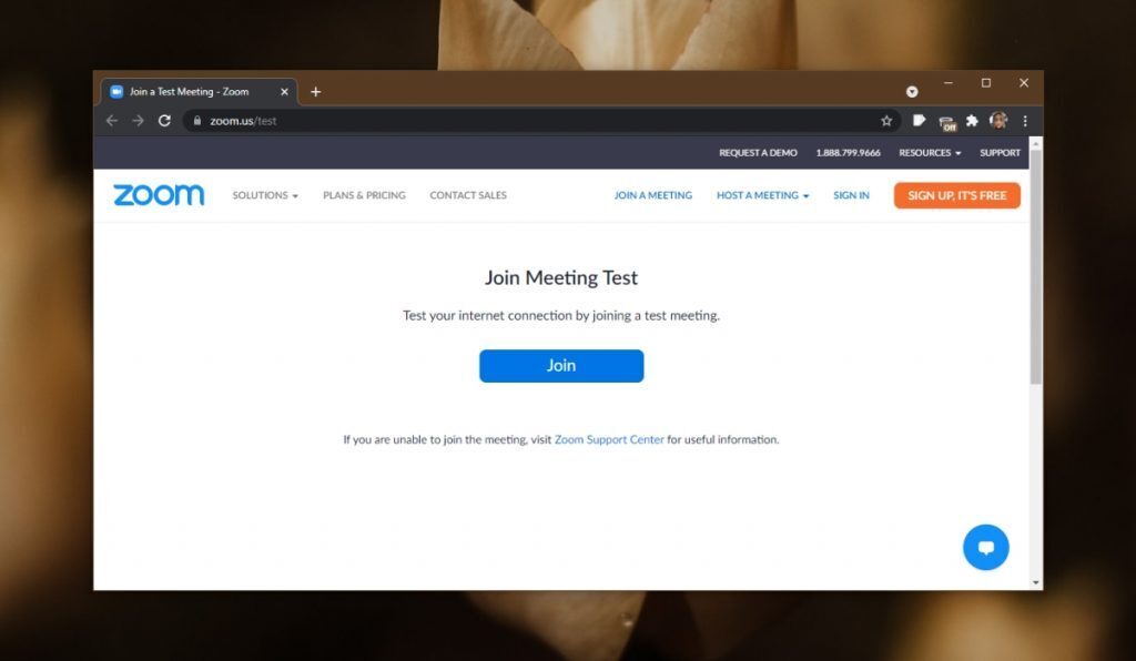 Zoom test meeting: check your hardware before a call
