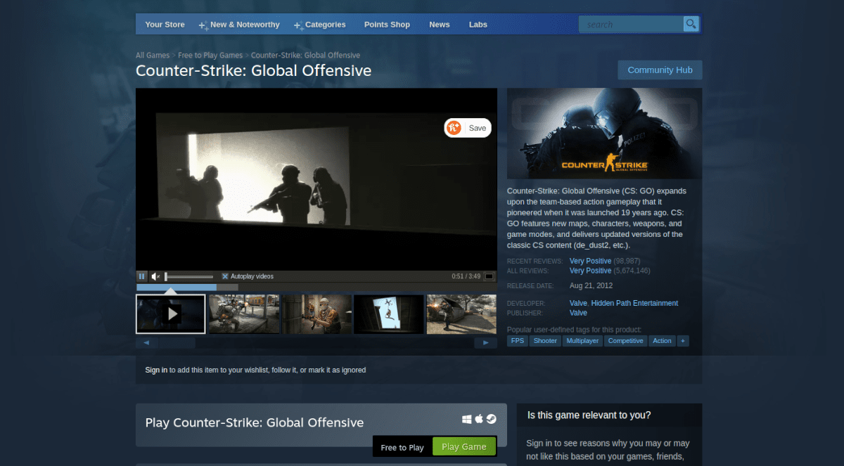 How to play Counter-Strike: Global Offensive on Linux