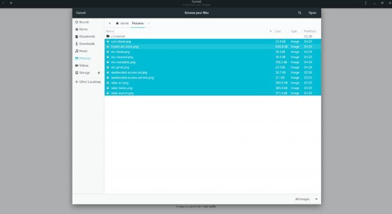 How to compress images on Linux with Curtail