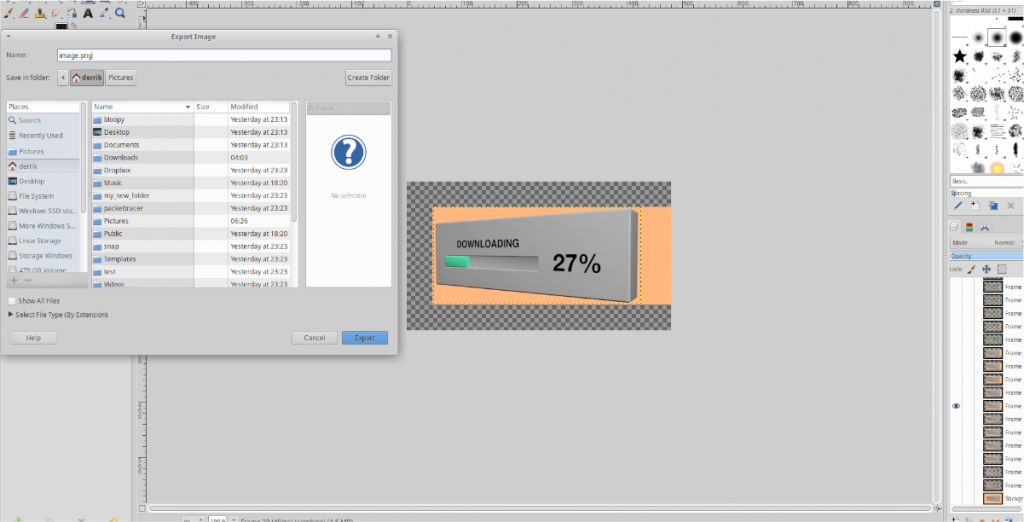 How to extract frames from GIFs on Linux