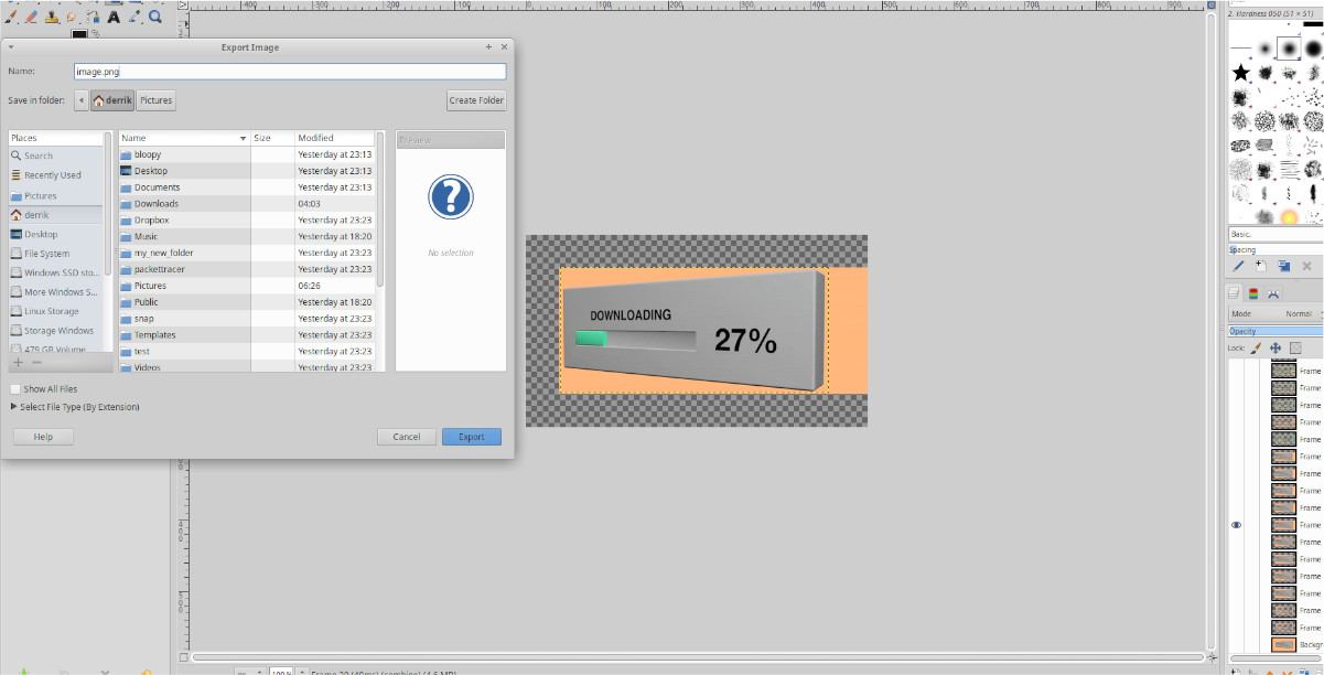 How to extract frames from GIFs on Linux