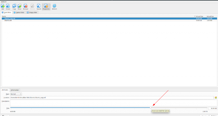 How To Make Hard Drive Bigger In VirtualBox On Linux how-to-make-hard-drive-bigger-in-virtualbox-on-linux
