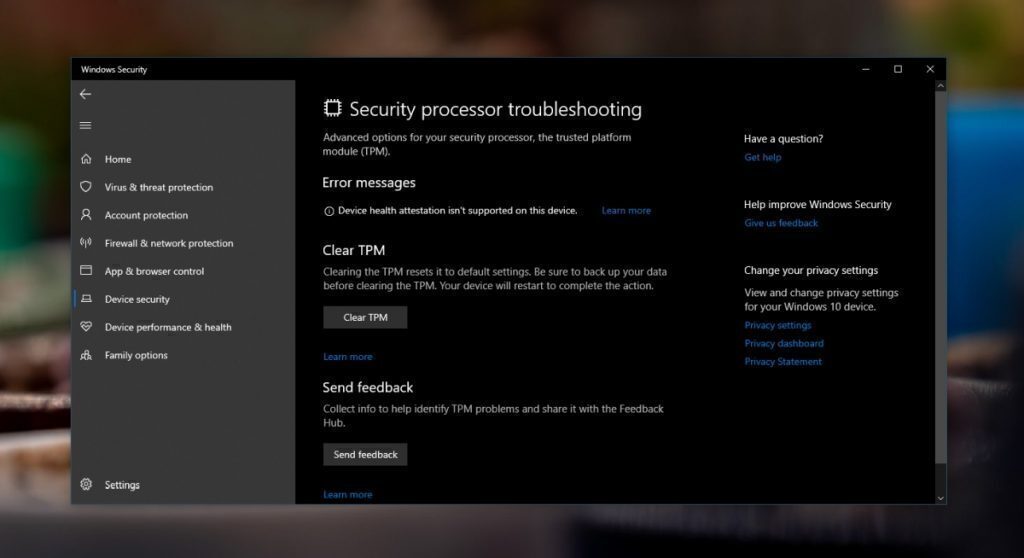 How to fix trusted platform module has malfunctioned on Windows 10