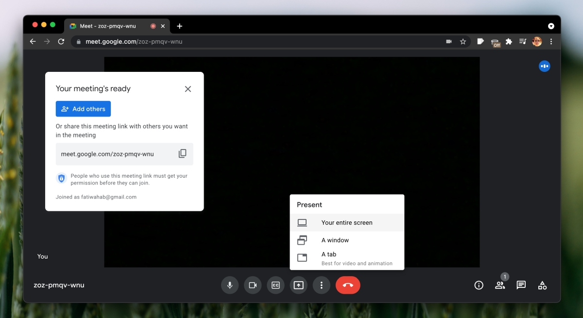 How To Use The Google Meet Share Screen Feature