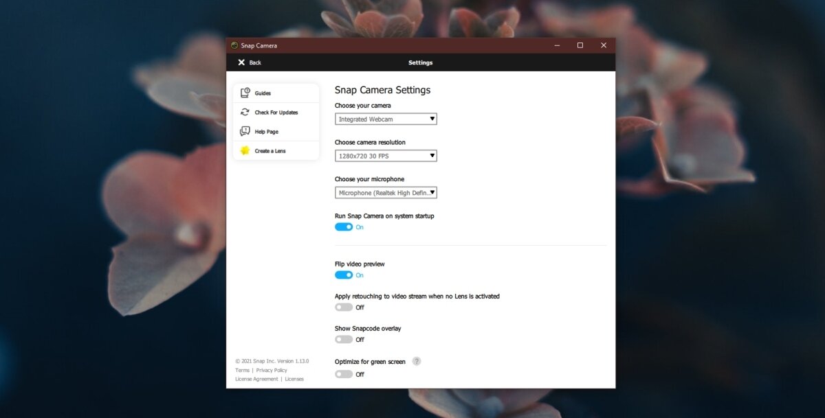 How to use Snap Camera with Google Meet