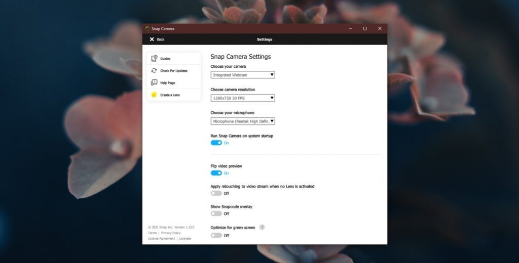 How to use Snap Camera with Google Meet