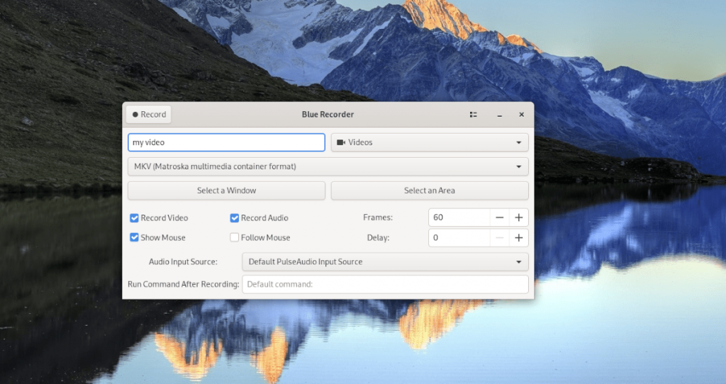 How to record your Linux desktop in Wayland