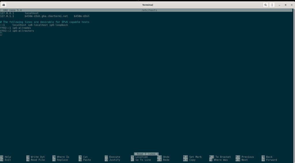 How to edit the Hosts file on Linux